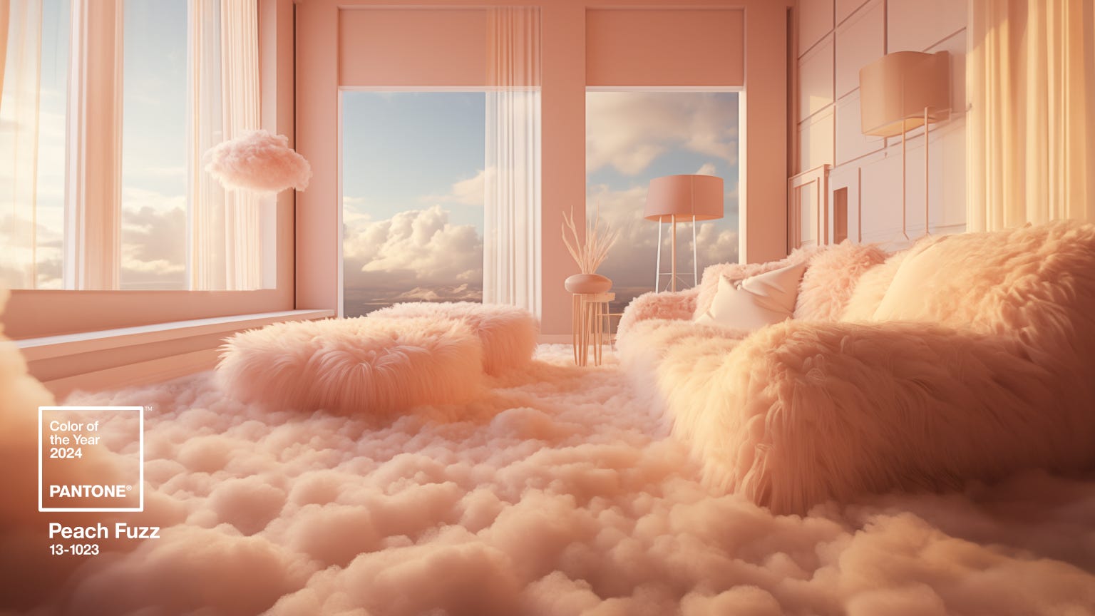 Blog - Kolor roku 2024 Pantone - PEACH FUZZ - euroforma.pl